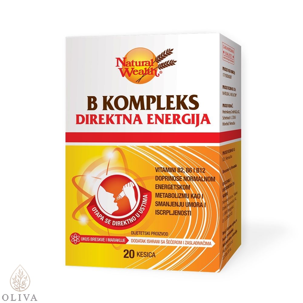 B COMPLEX DIREKT KESICA 20 NATURAL WEALTH