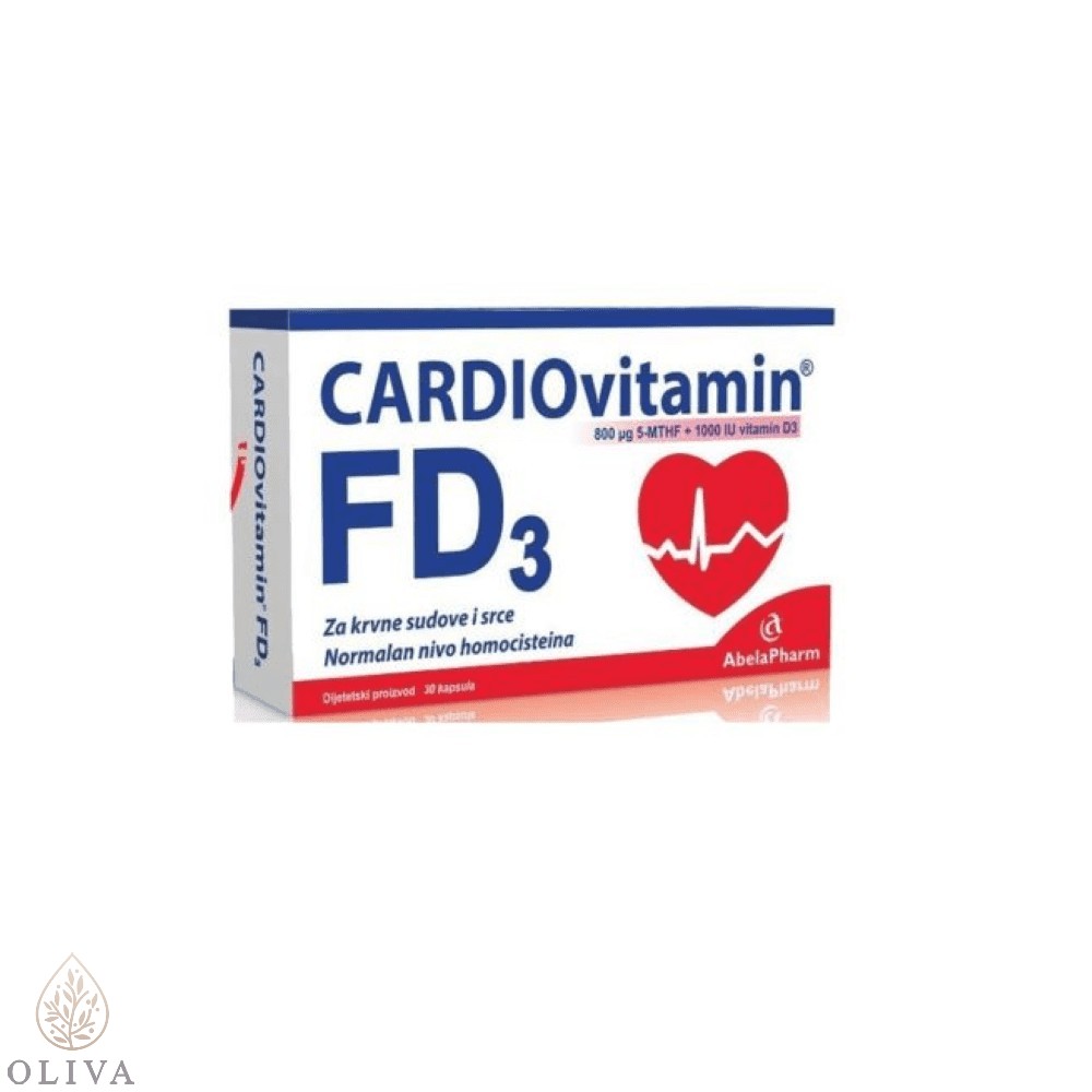 CARDIOVITAMIN FD3 CAPS 30 ABELA PHARM