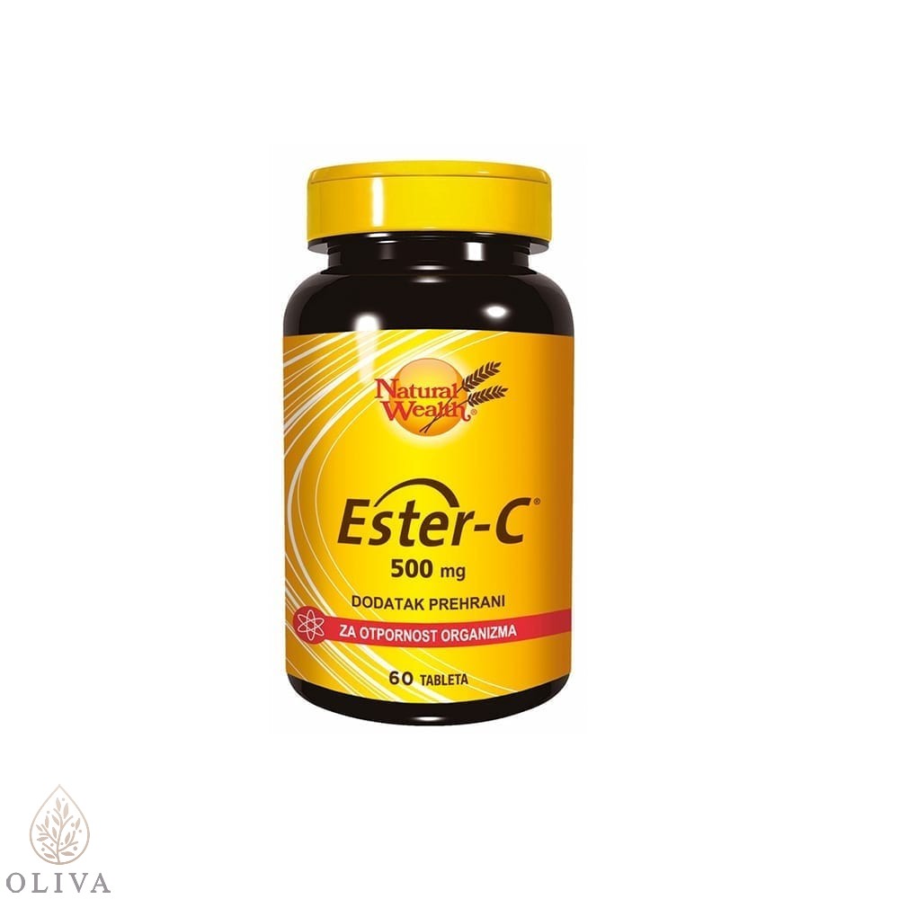 ESTER C 500MG TBL 60 NATURAL WEALTH