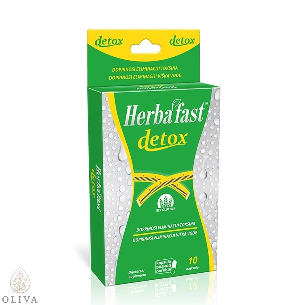 HERBAFAST DETOX CAPS 10 ABELA PHARM