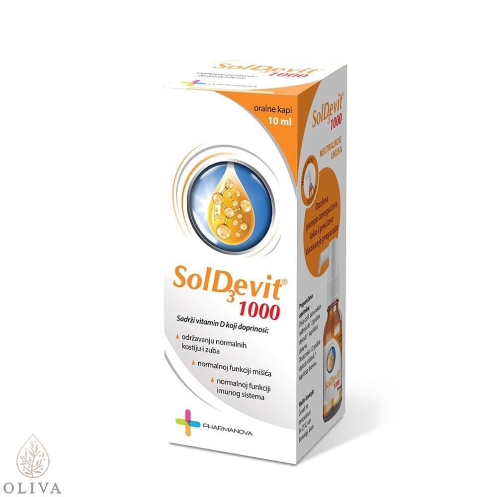 SOLDEVIT RASTVOR 1000IU 10ML PHARMANOVA