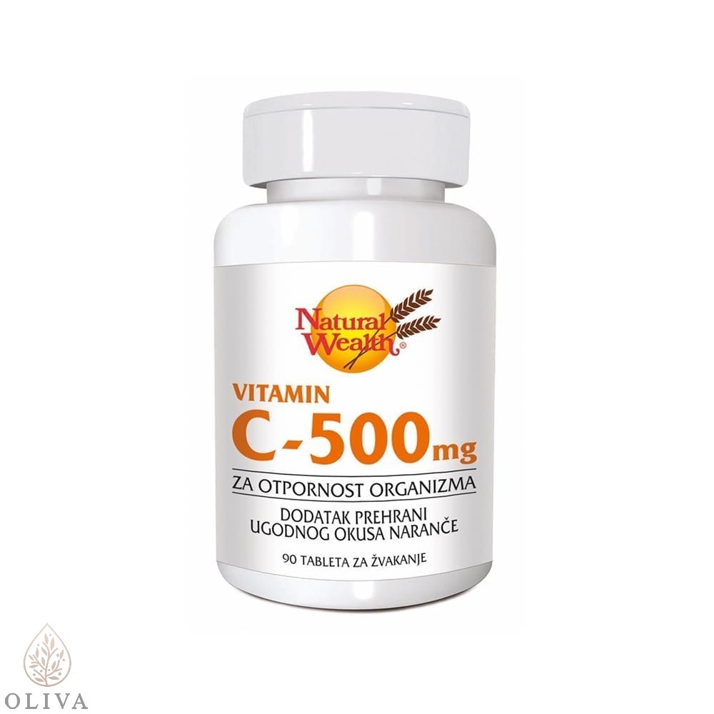 VITAMIN C 500MG TBL 90 NATURAL WEALTH