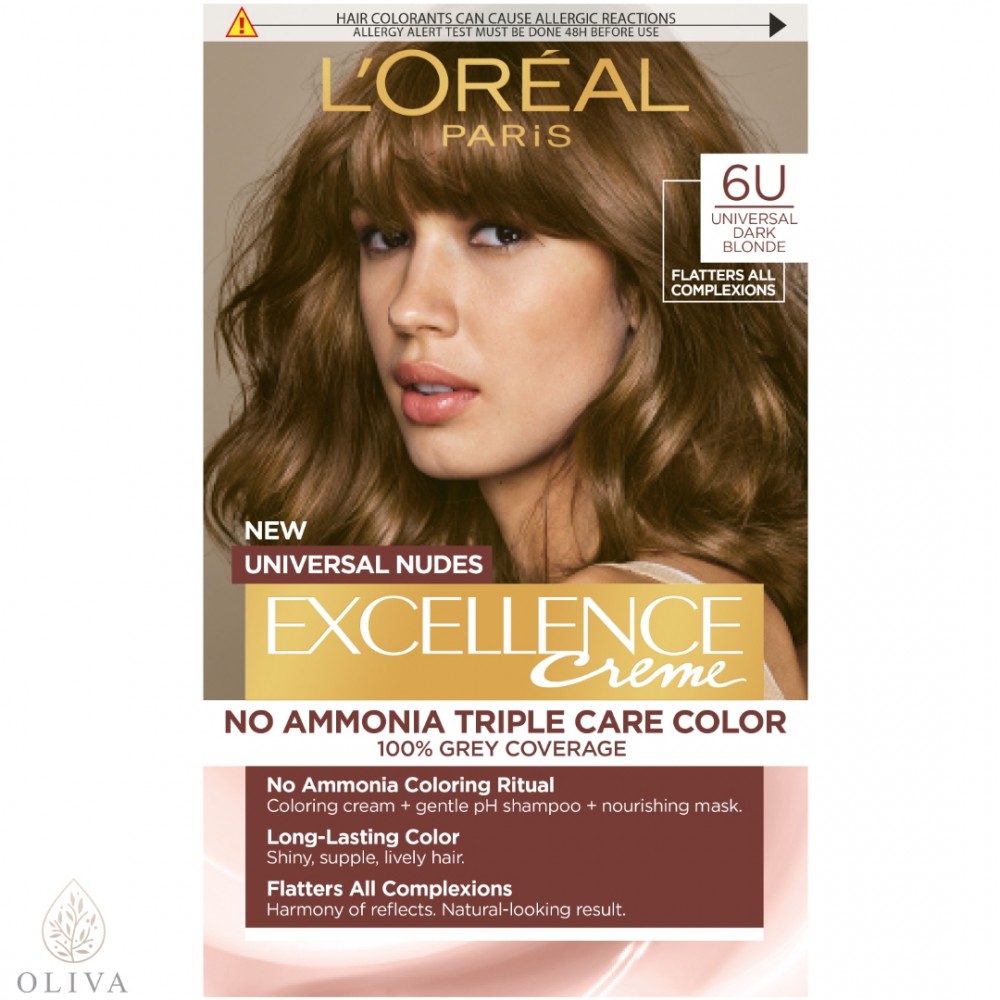 L'OREAL PARIS EXCELLENCE UNIVERSAL NUDES BOJA ZA KOSU 6U