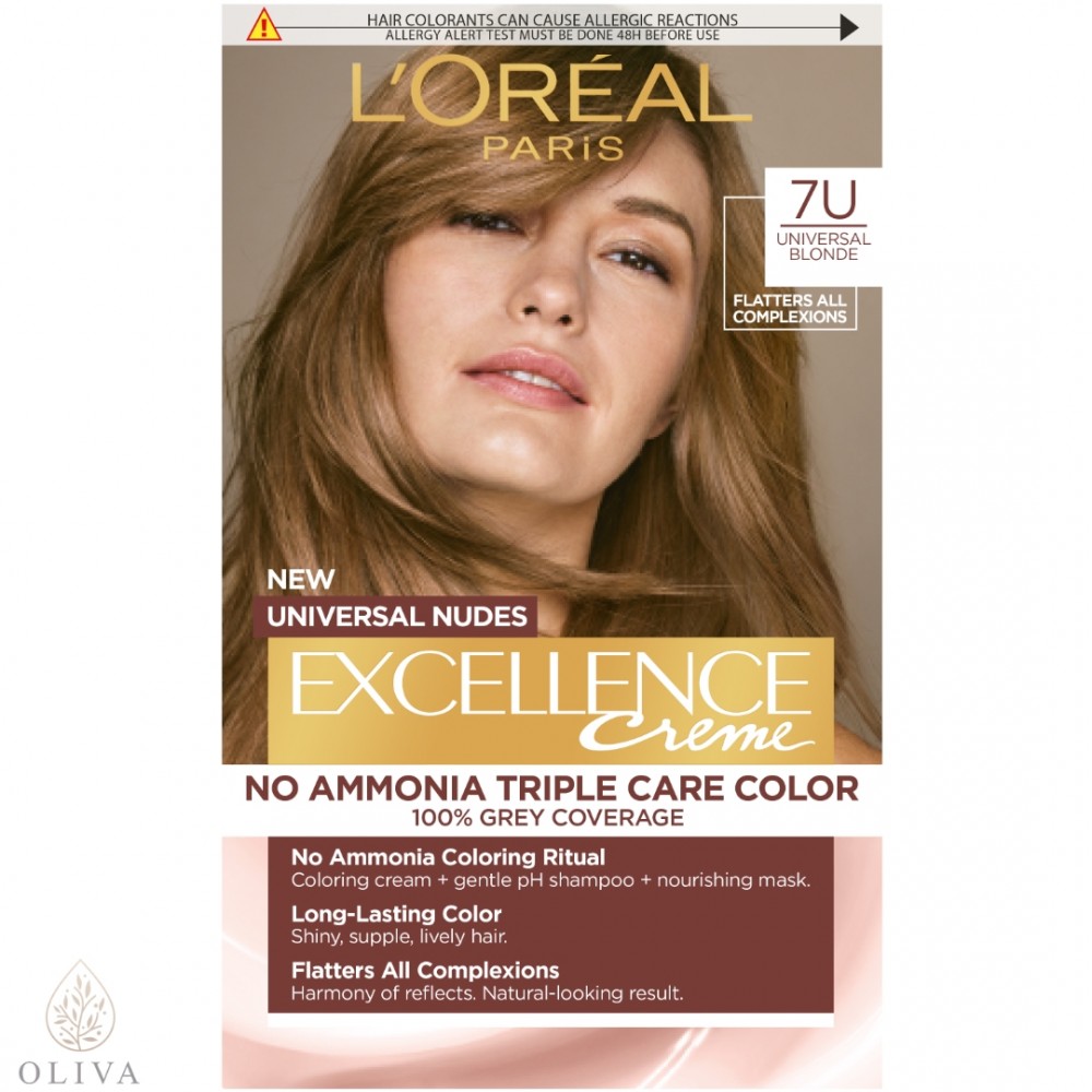 L'OREAL PARIS EXCELLENCE UNIVERSAL NUDES BOJA ZA KOSU 7U