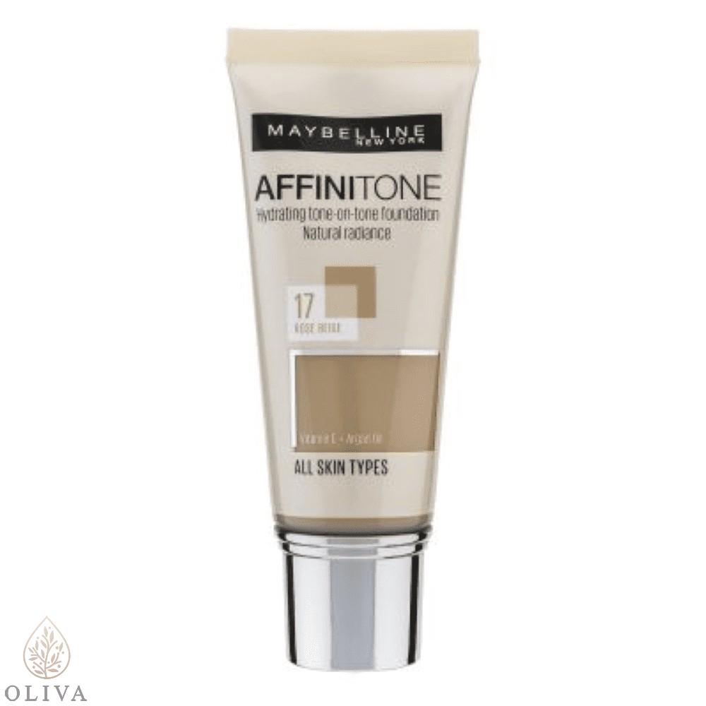MAYBELLINE NEW YORK AFFINITONE TEČNI PUDER 17 ROSE BEIGE