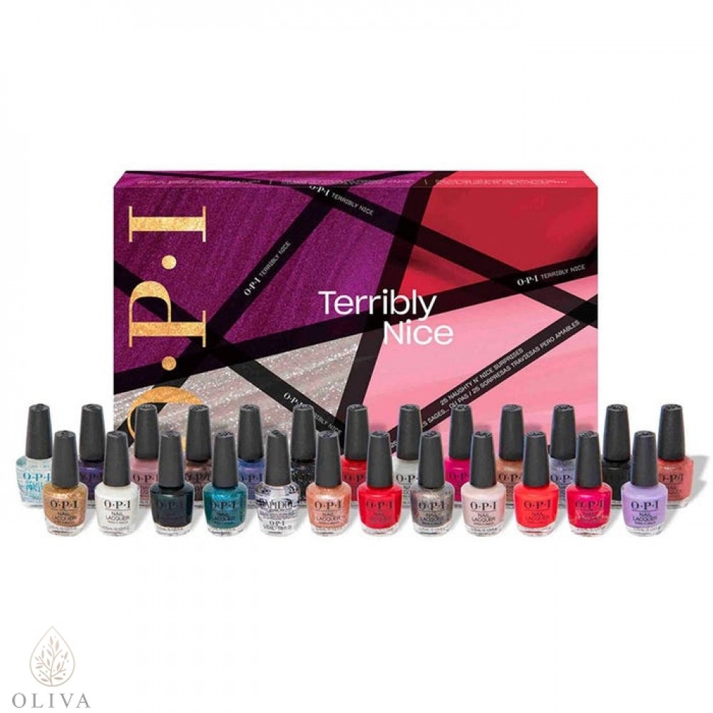 OPI TERRIBLY NICE HOLIDAY 2023 GIFT SET MINI LAKOVA ZA NOKTE 25 X 3.75 ML