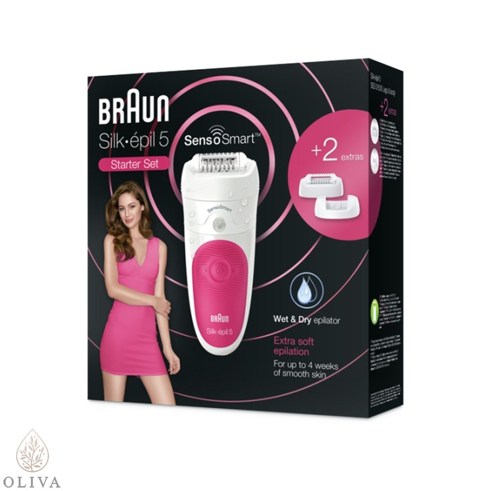 BRAUN SILK-EPIL 5 SES 5/500 SENSOSMART EPILATOR