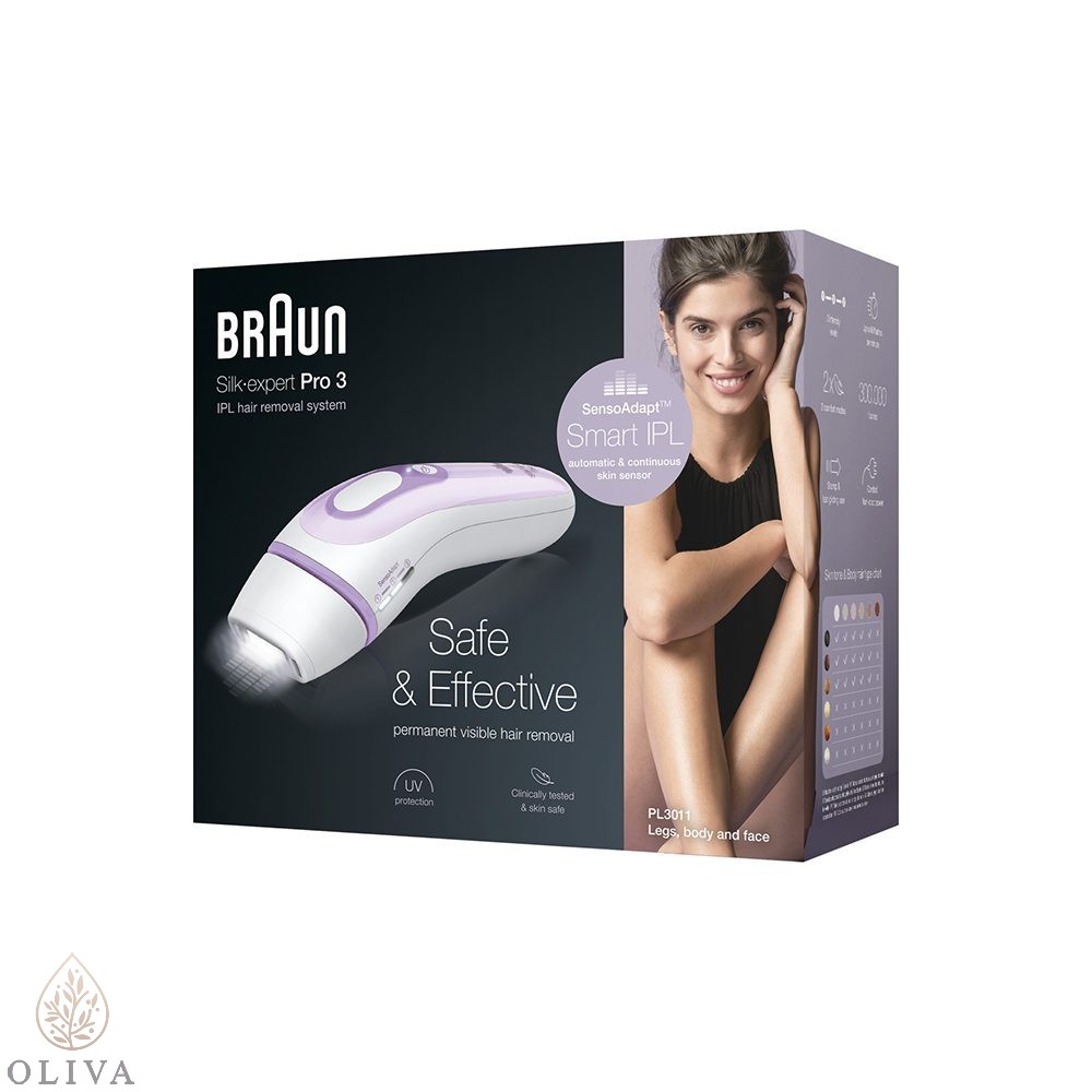 BRAUN SILK-EXPERT PRO 3 PL3011 IPL LASERSKI EPILATOR