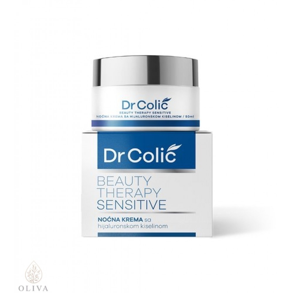 DR COLIĆ BEAUTY THERAPY SENSITIVE NOĆNA KREMA SA HIJALURONSKOM KISELINOM 50ML