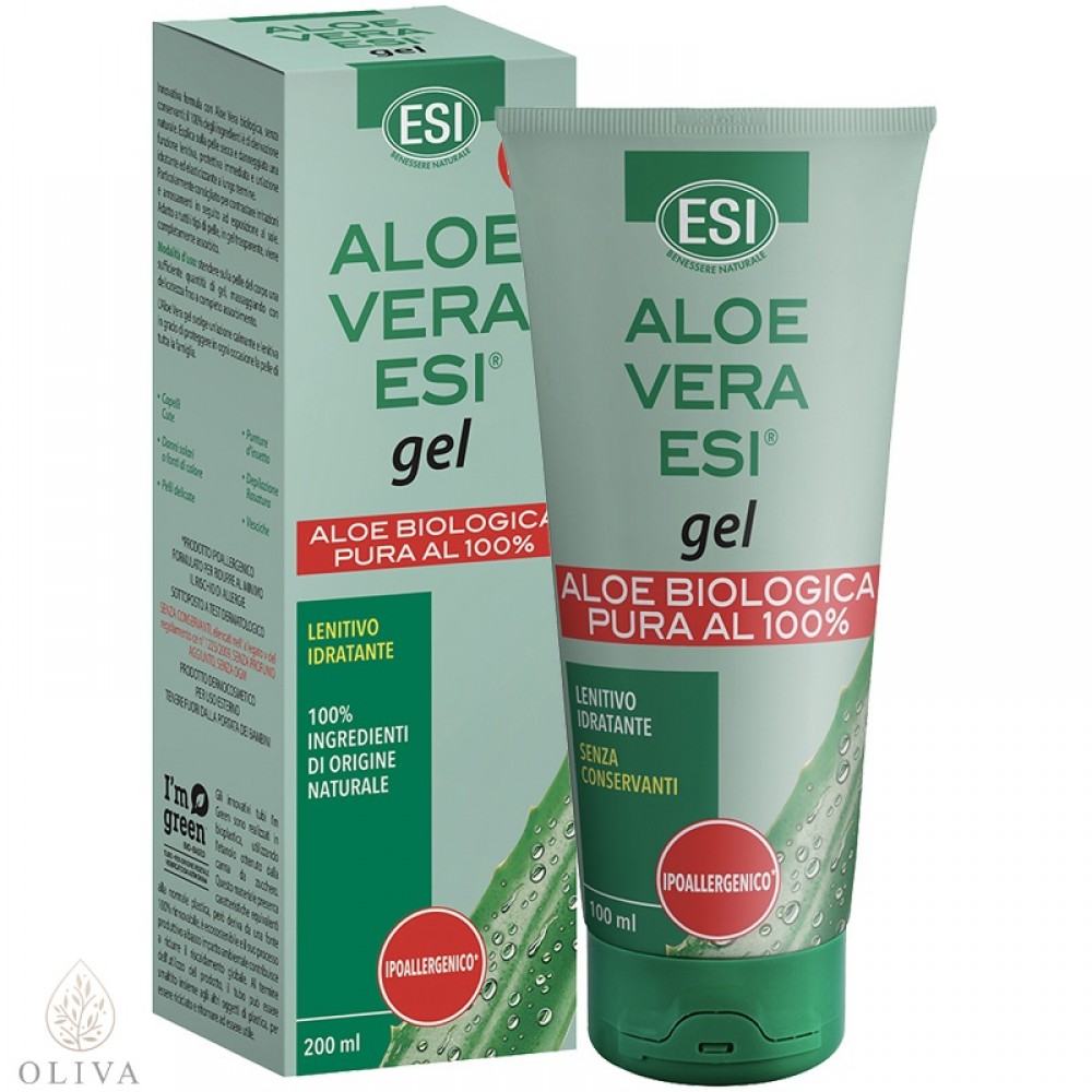 ESI ALOE VERA ESI ORGANIC PURE GEL 200 ML