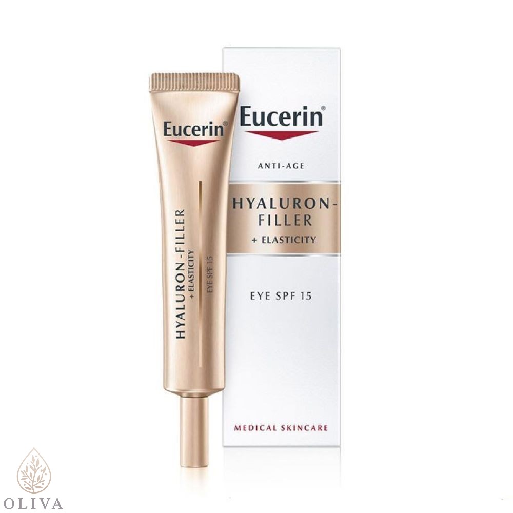 EUCERIN HYALURON-FILLER + ELASTICITY KREMA ZA PODRUČJE OKO OČIJU 15ML