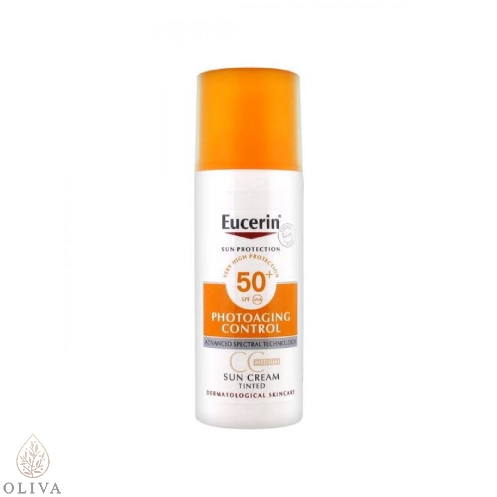 EUCERIN SUN TONIRANA KREMA SPF 50+ TAMNA 50ML