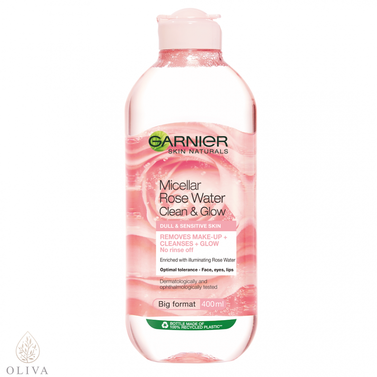 GARNIER SKIN NATURALS MICELLAR ROSE WATER CLEAN & GLOW 400ML