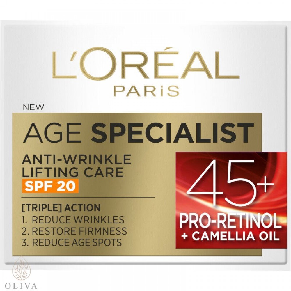 L'OREAL PARIS AGE SPECIALIST 45+ DNEVNA KREMA PROTIV BORA SPF 20 50 ML