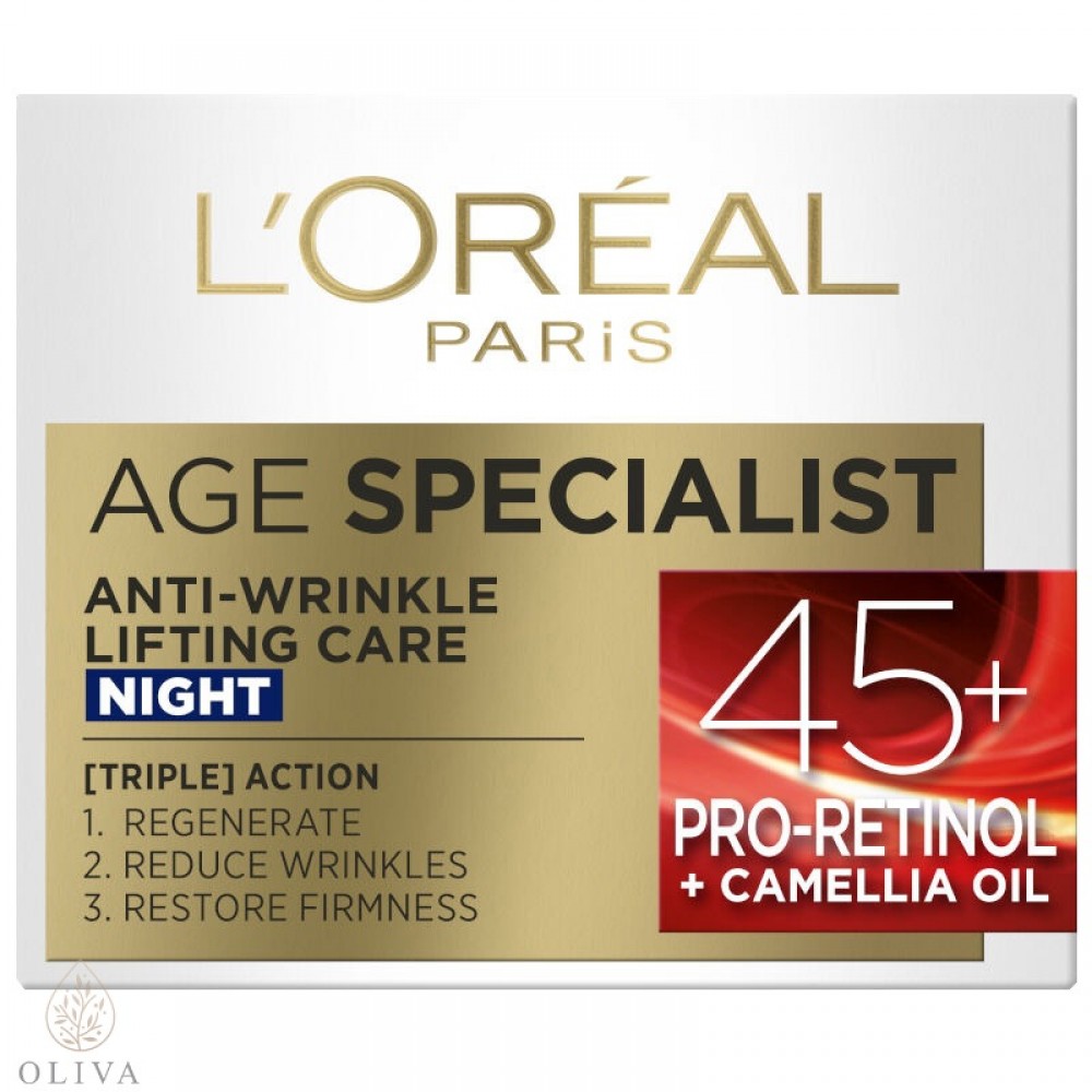 L'OREAL PARIS AGE SPECIALIST 45+ NOĆNA KREMA PROTIV BORA 50 ML