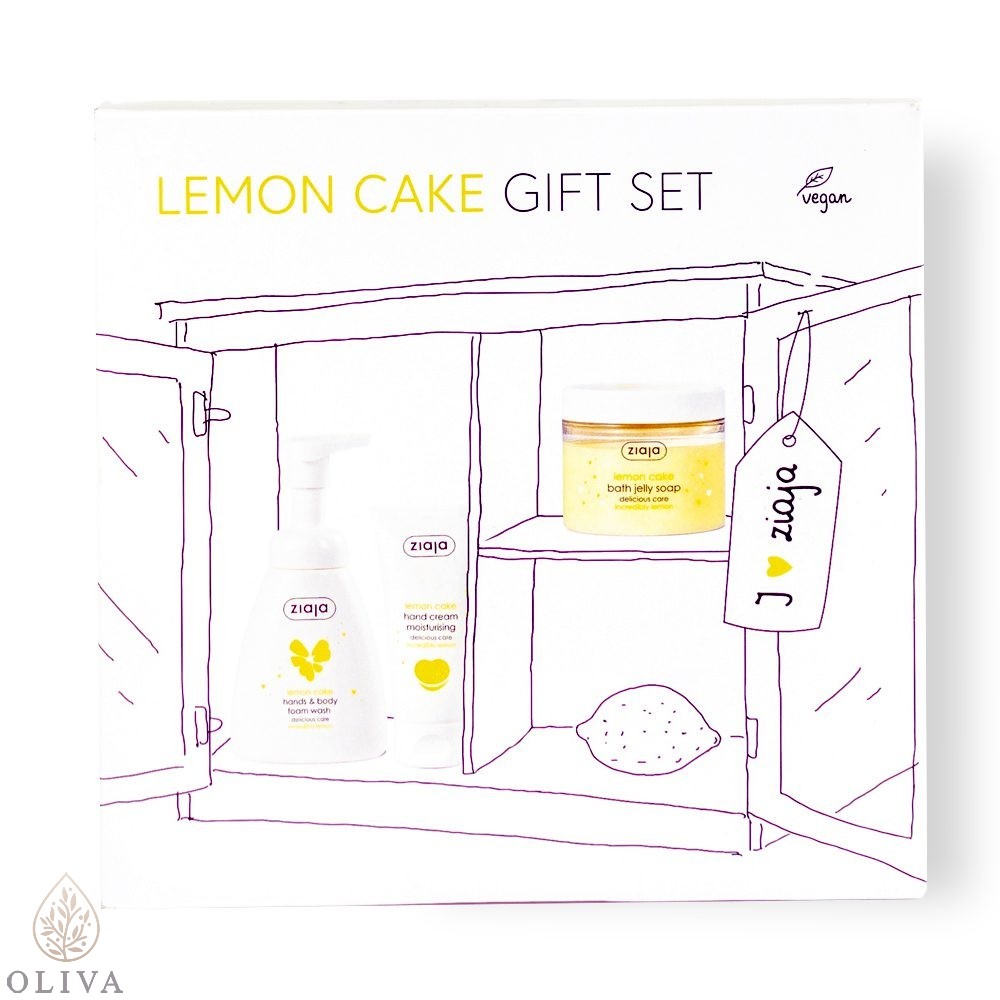 ZIAJA LEMON CAKE SET