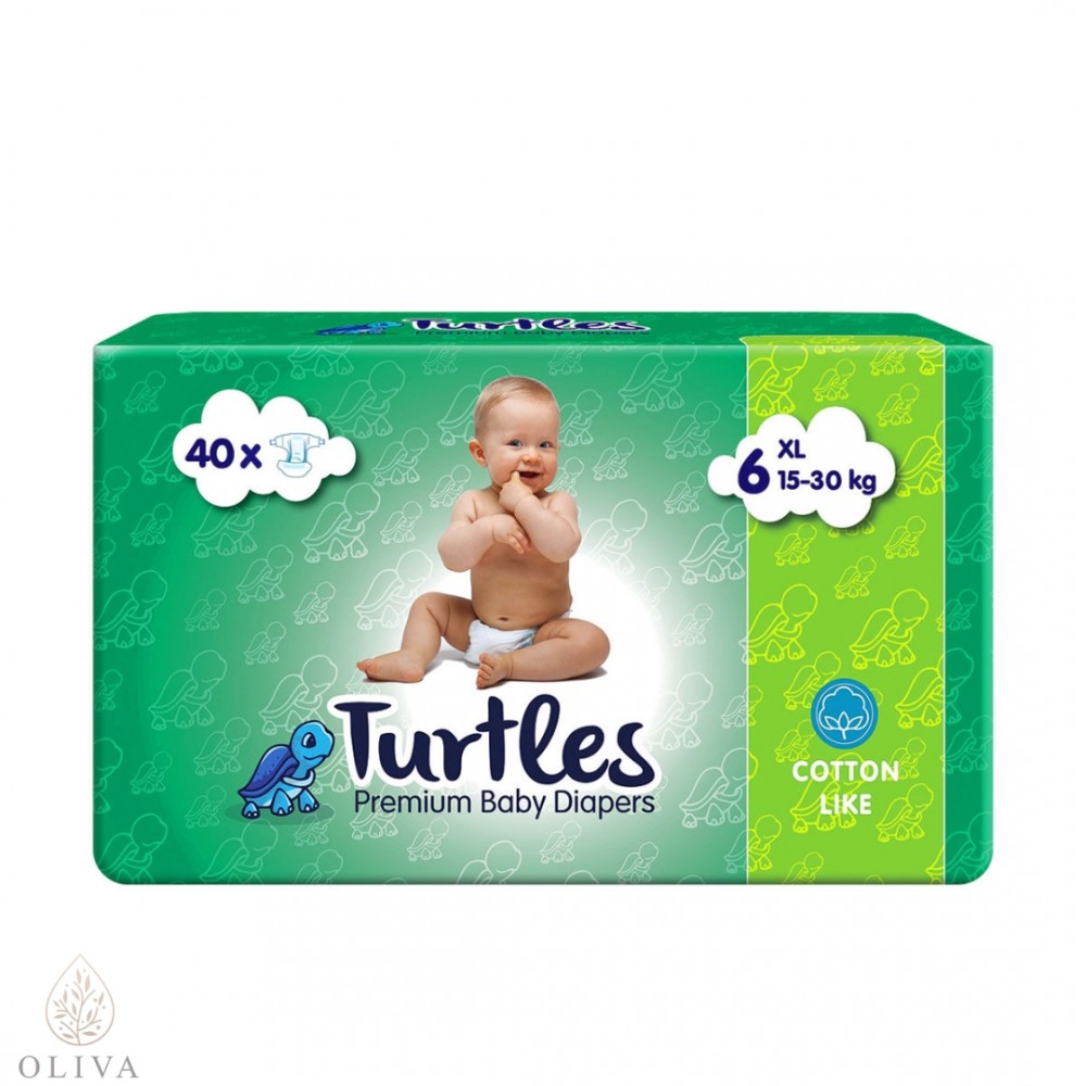 TURTLES PELENE ZA DECU 6 XL 15-30 KG (40)