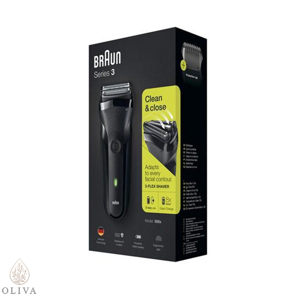 BRAUN SERIES 3 300 APARAT ZA BRIJANJE CRNE BOJE