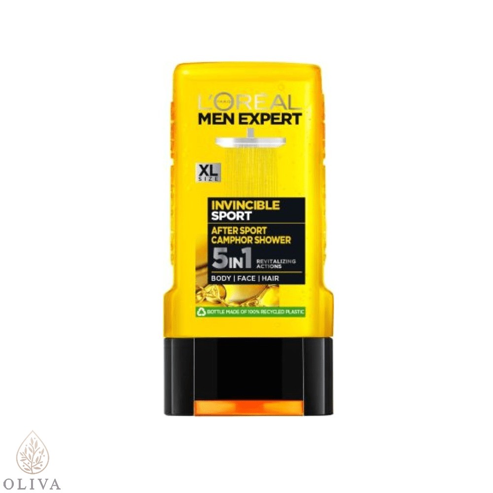 L'OREAL PARIS MEN EXPERT INVINCIBLE SPORT GEL ZA TUŠIRANJE 300 ML