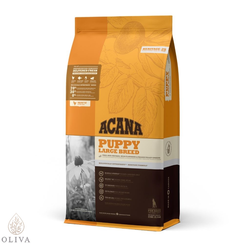 ACANA H25 PUPPY LARGE BREED 17KG