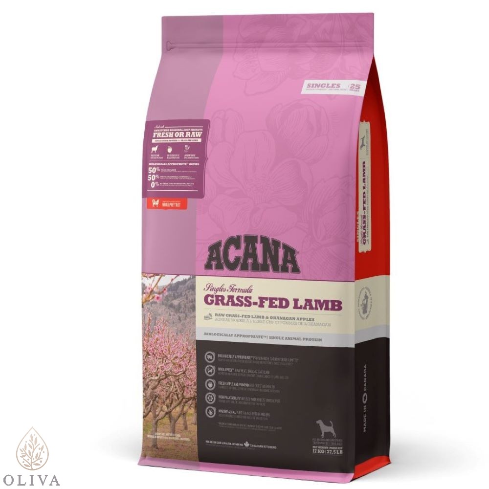 ACANA SINGLES GRASS-FED LAMB 17KG