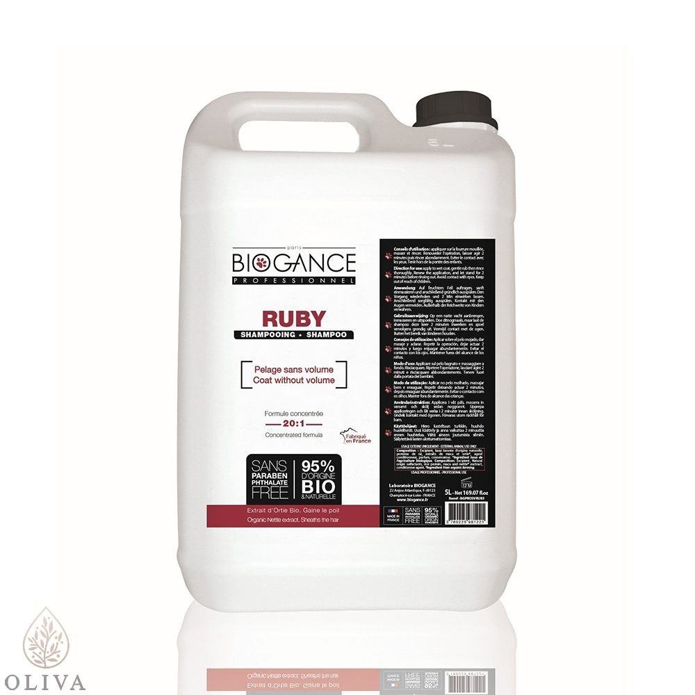 BIOGANCE ŠAMPON ZA PSE PRO RUBY TEXTURISING 5L