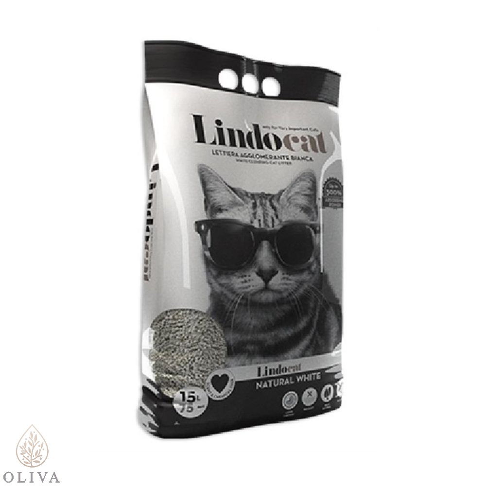 LINDO CAT NATURAL WHITE 15L