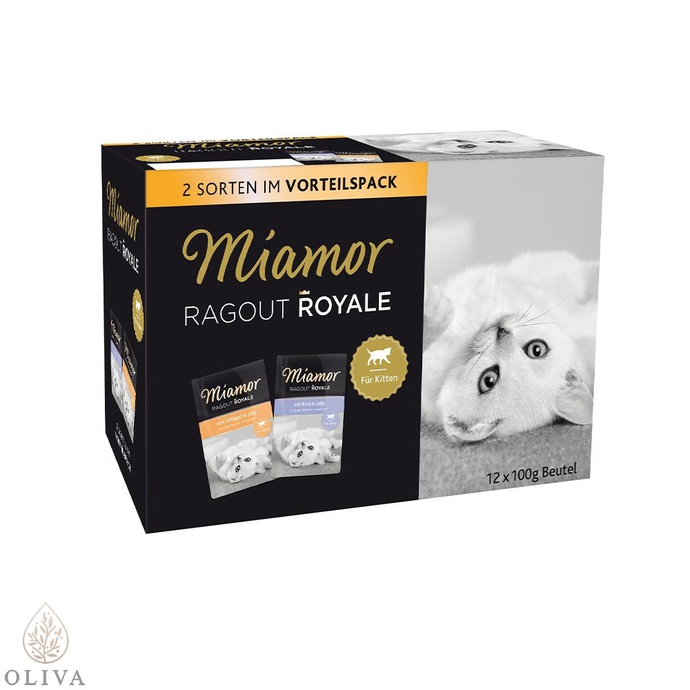 MIAMOR RG MULTIBOX JELLY KITTEN 6 ŽIVINA I 6 GOVEDINA 100G