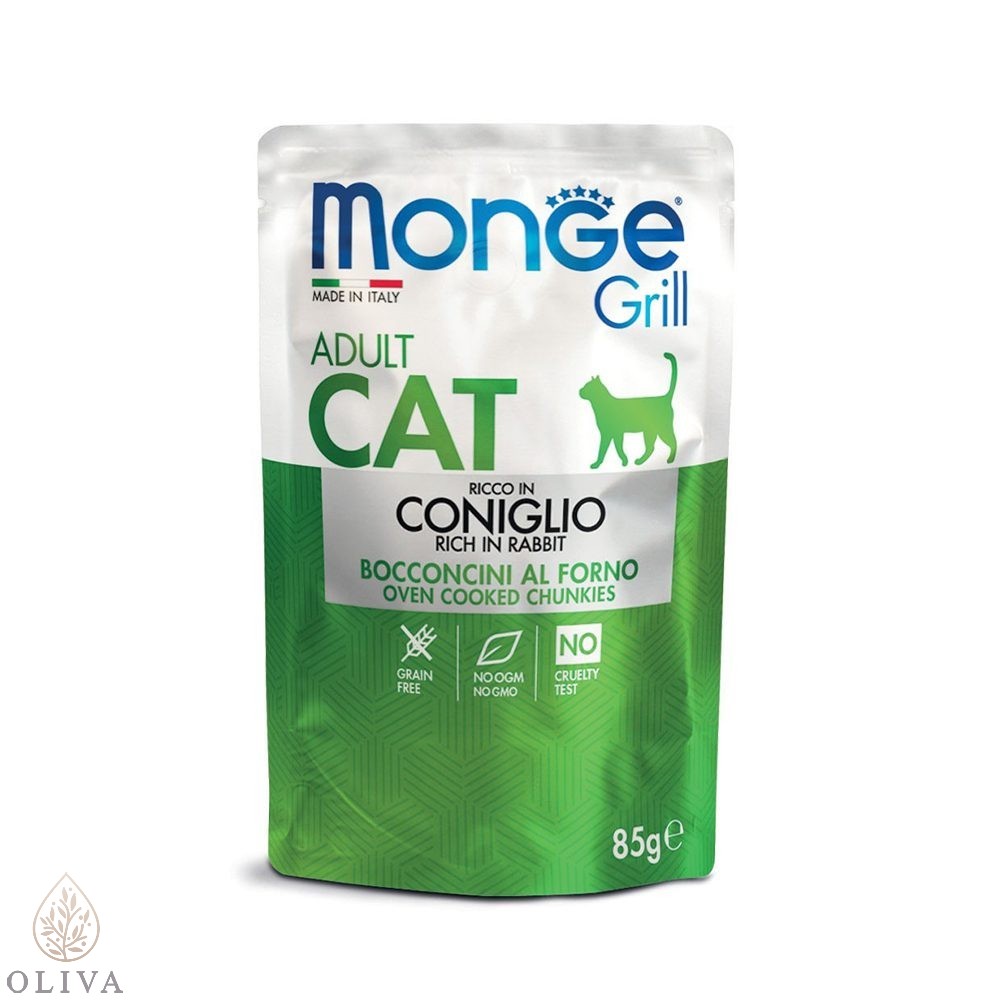 MONGE CAT GRILL SOS ZEČETINA ADULT 85G