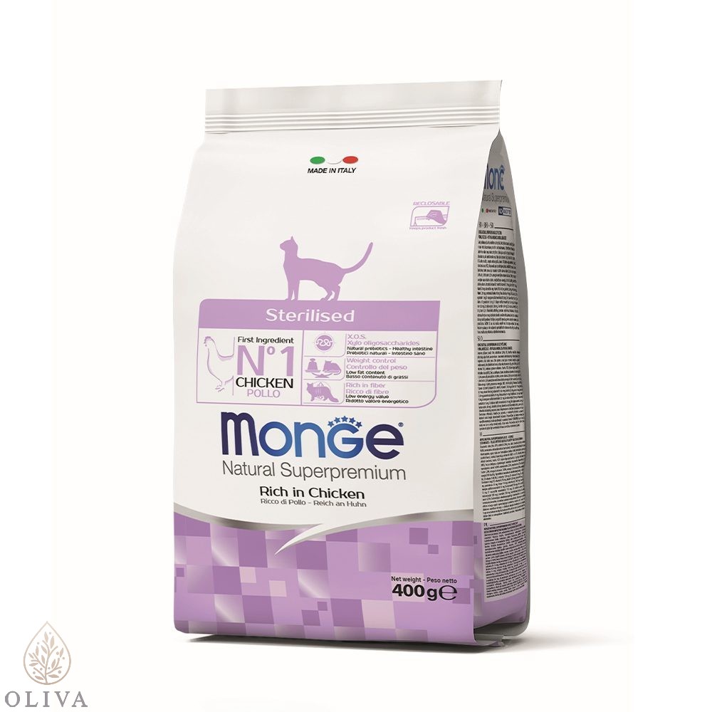 MONGE CAT STERILISED 400G