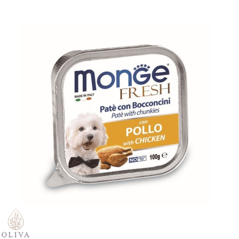 MONGE FRESH PAŠTETA PILETINA 100G