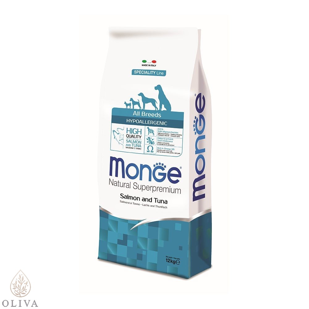 MONGE HYPOALLERGENIC LOSOS I TUNJEVINA ZA SVE RASE ADULT 12KG