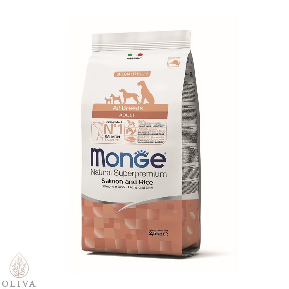 MONGE MONOPROTEIN LOSOS I PIRINAČ ZA SVE RASE ADULT 2.5KG