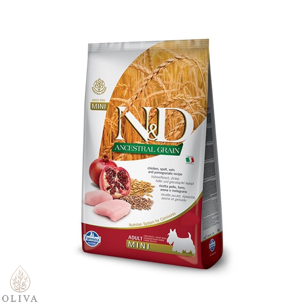 N&D AG CHICKEN&POMEGRANATE MINI 7KG