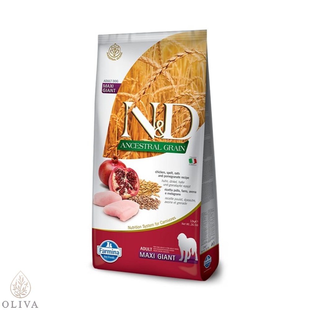 N&D AG LIGHT CHICKEN&POMEGRANATE MEDIUM&MAXI 12KG