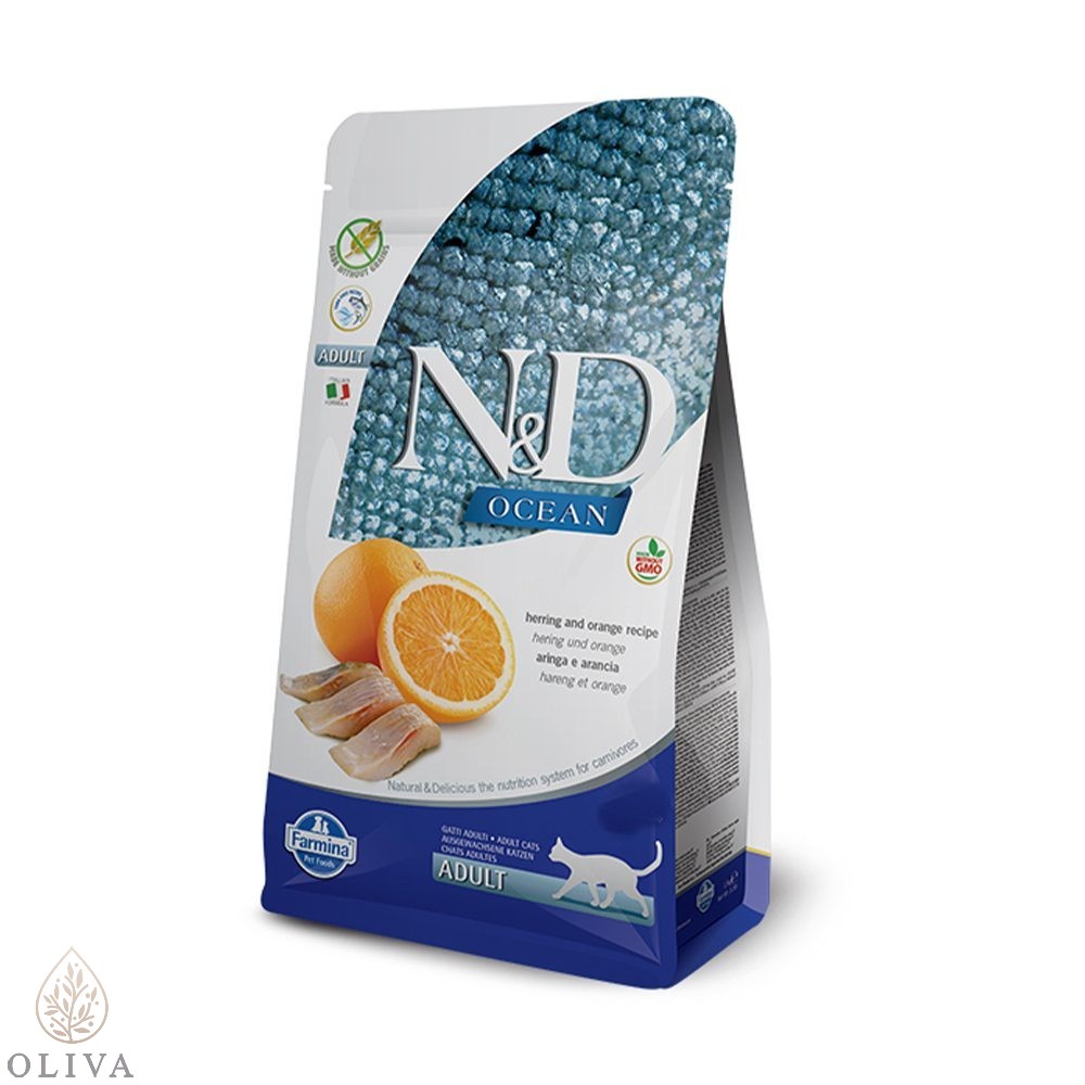 N&D OCEAN CAT NEUTERED HERRING&ORANGE 300G