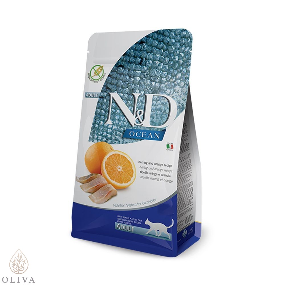 N&D OCEAN HERRING&ORANGE MEDIUM&MAXI 2,5KG