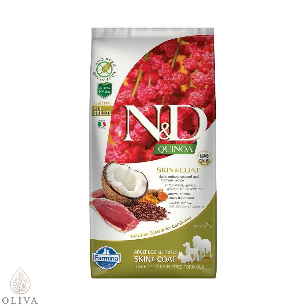 N&D QUINOA SKIN&COAT DUCK&COCONUT 7KG