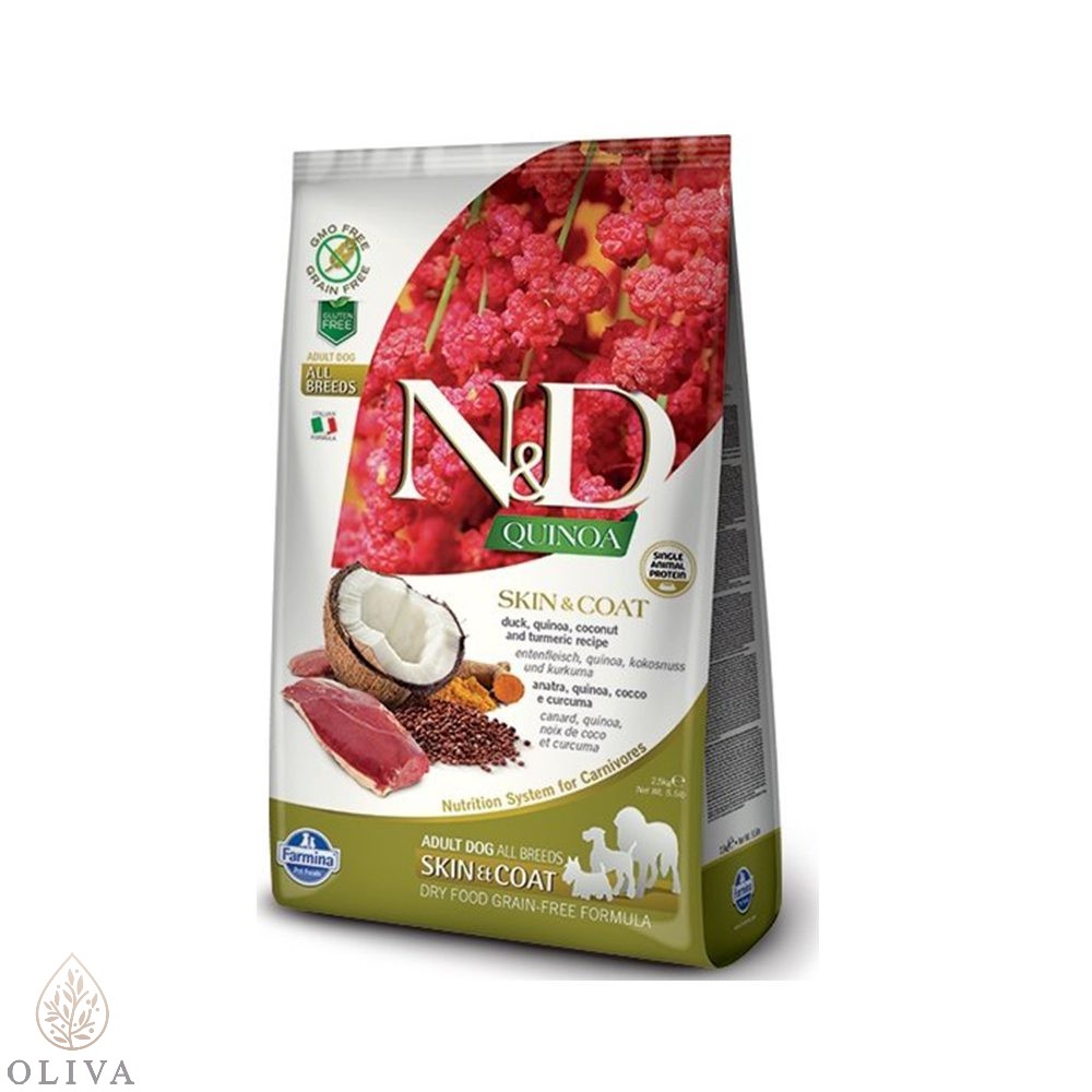 N&D QUINOA SKIN&COAT DUCK&COCONUT MINI 2,5KG