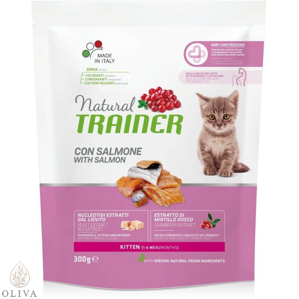 NATURAL TRAINER CAT KITTEN LOSOS ZA MAČIĆE 300G