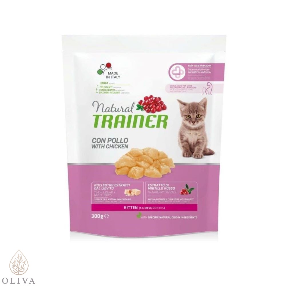 NATURAL TRAINER CAT KITTEN PILETINA ZA MAČIĆE 300G