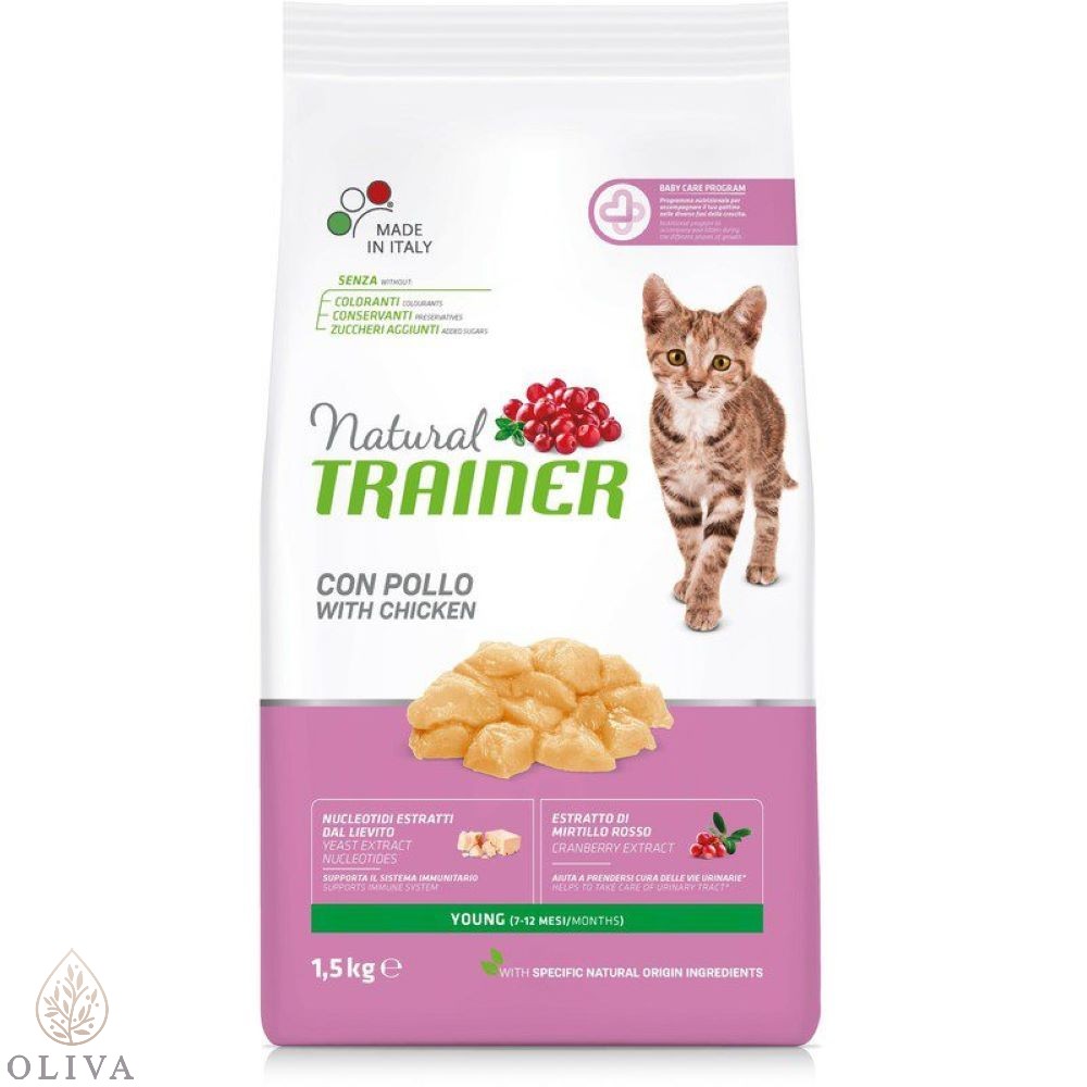 NATURAL TRAINER CAT PILETINA ZA MLADE MAČKE 1.5KG