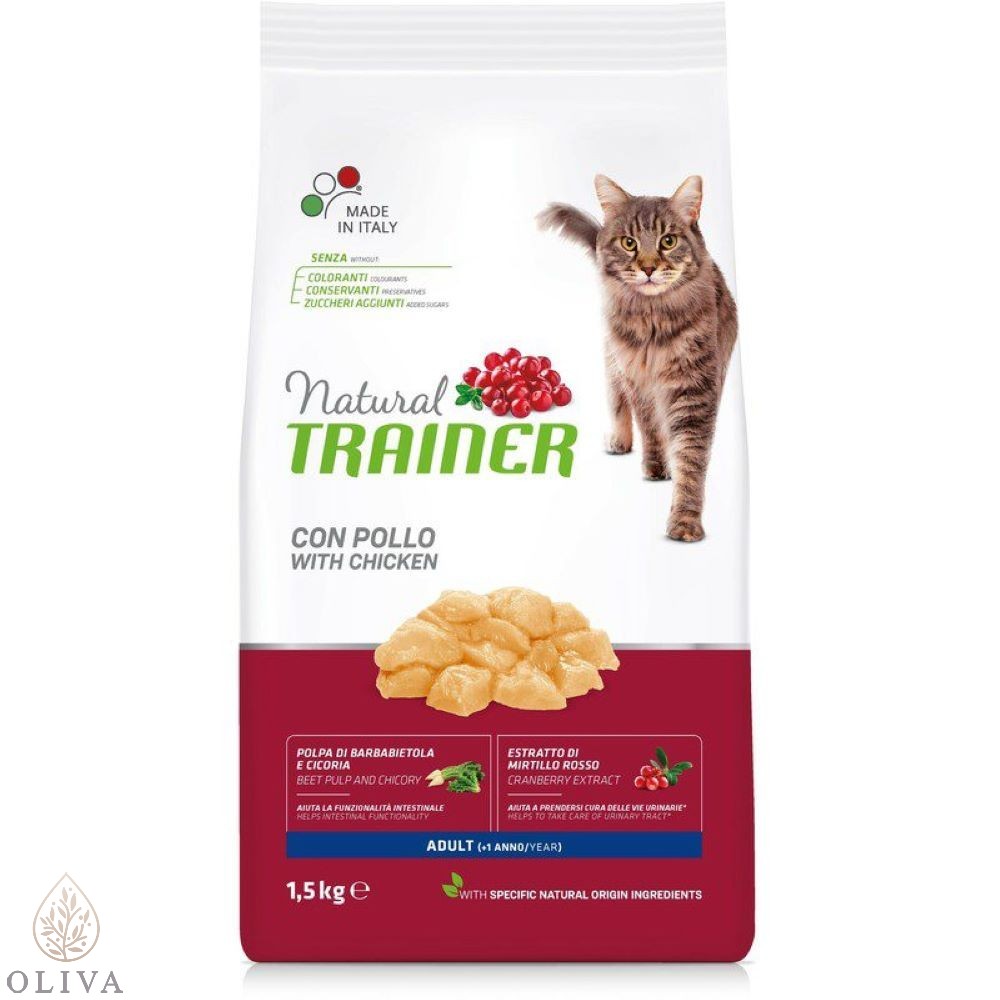 NATURAL TRAINER CAT PILETINA ZA ODRASLE MAČKE 1.5KG