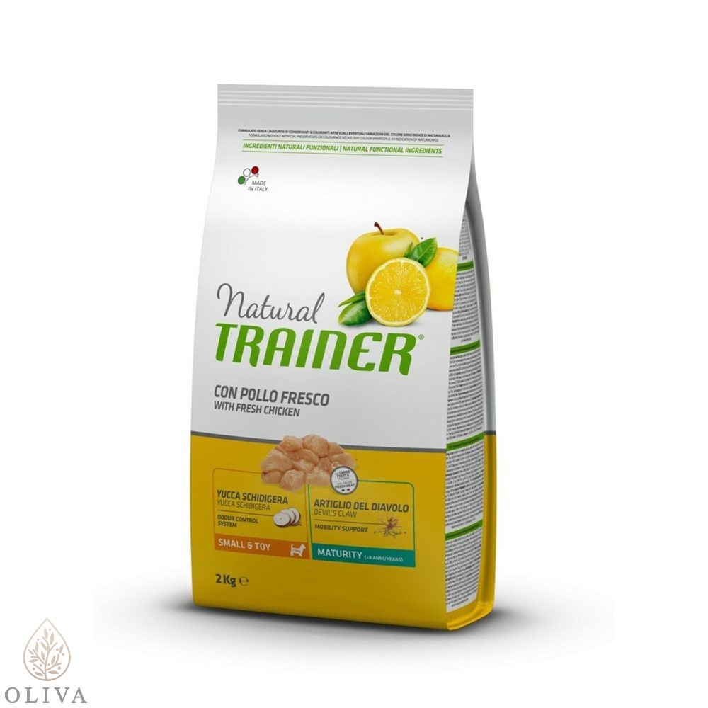 NATURAL TRAINER DOG SA SVEŽOM PILETINOM ZA STARIJE PSE MALIH RASA 2KG