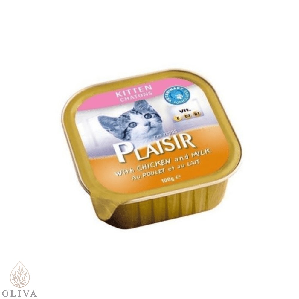 PLAISIR PAŠTETA KITTEN PILETINA 100GR