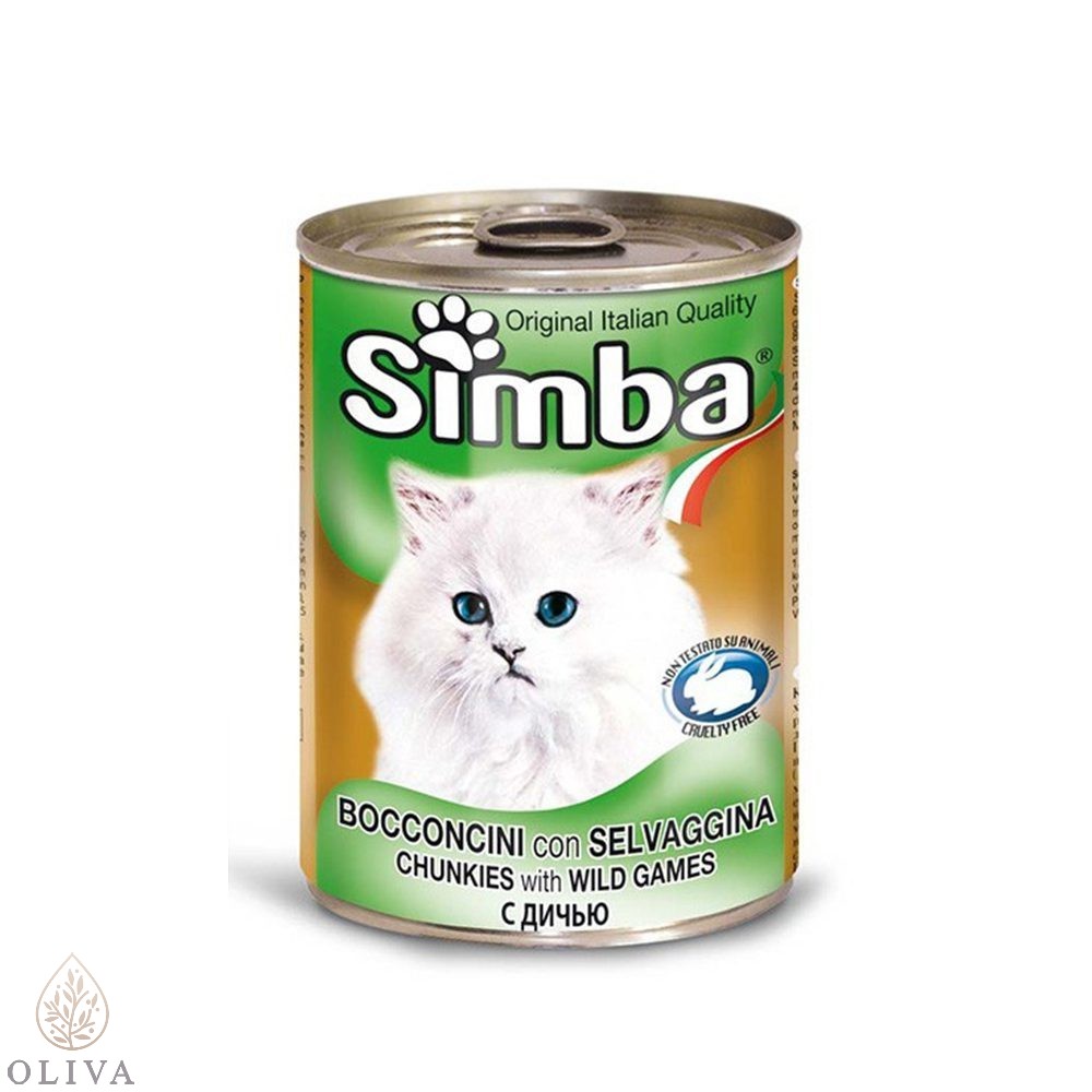 SIMBA KONZERVA ZA MAČKE DIVLJAČ 415G