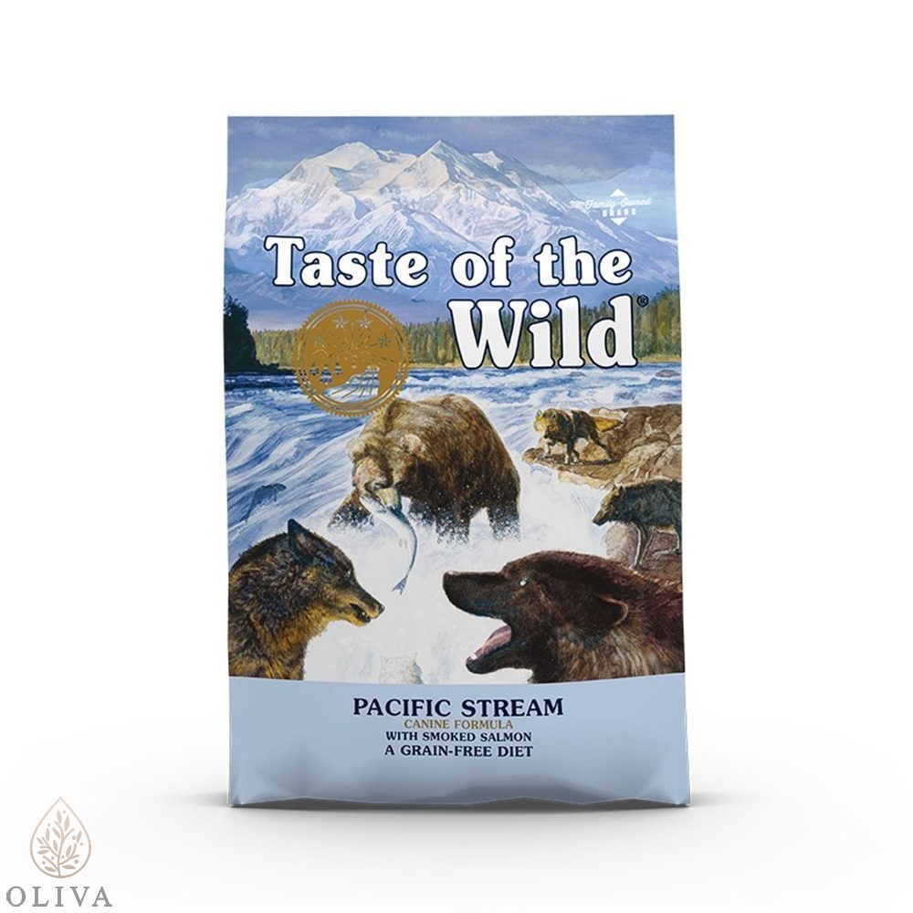 TASTE OF THE WILD DOG - PACIFIC STREAM CANINE (DIMLJENI LOSOS I RIBA) 12.2KG