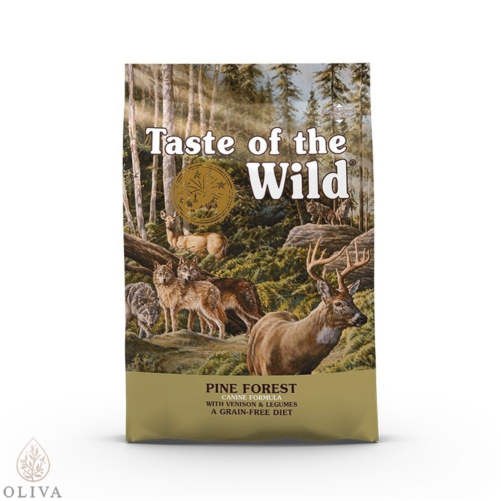 TASTE OF THE WILD DOG - PINE FOREST (SRNA I MAHUNARKE) 2KG