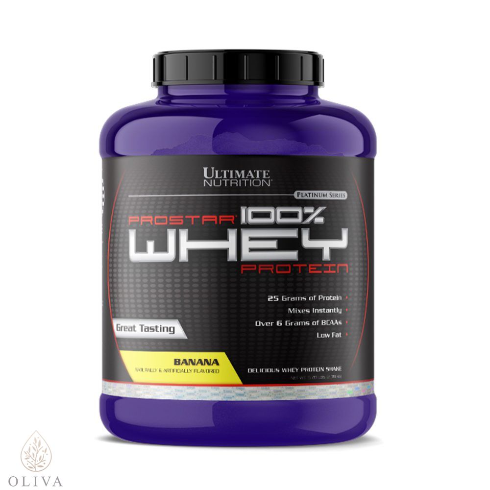 100% WHEY PROSTAR BANANA, 2.39KG ULTIMATE NUTRITION