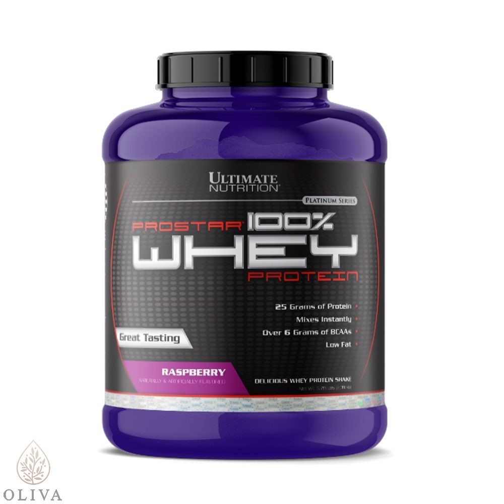 100% WHEY PROSTAR RASPBERRY, 2.39KG ULTIMATE NUTRITION